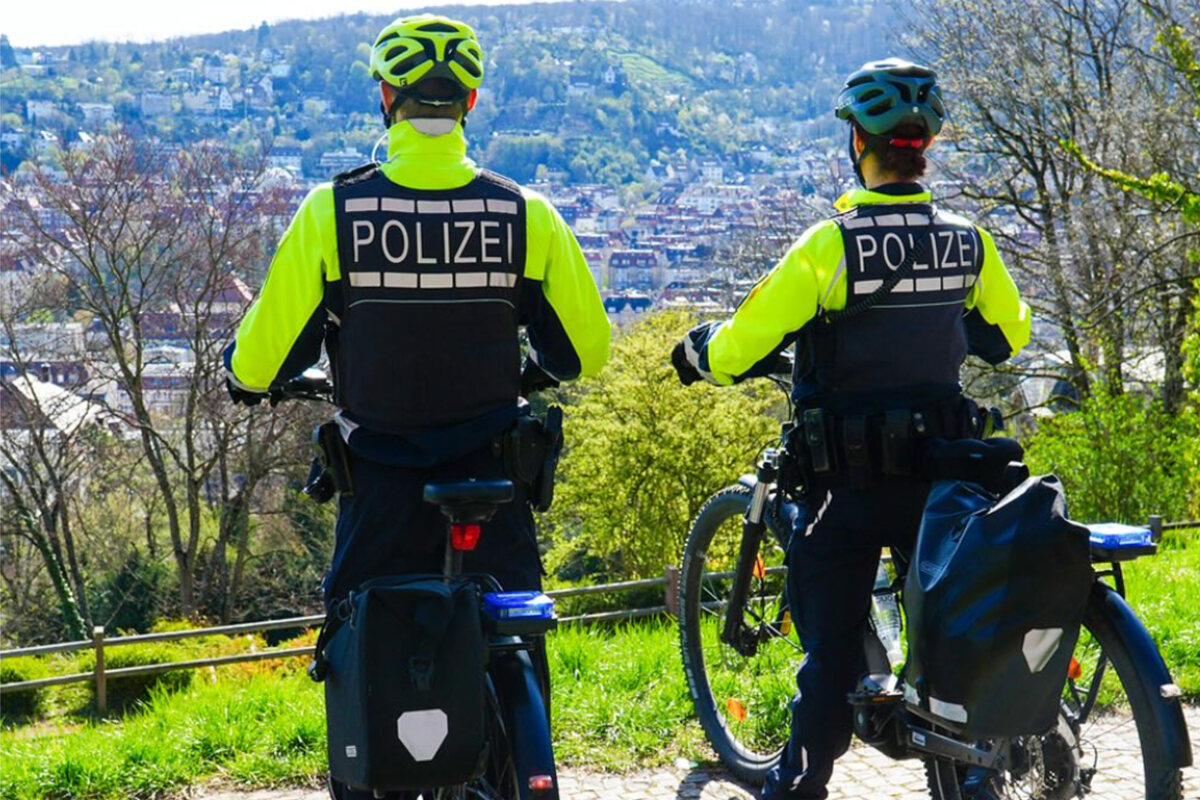Interaktiv! Radstaffel der Polizei Stuttgart startet Social-Media-Format