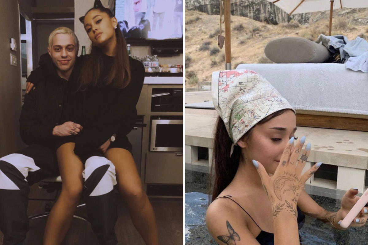 Did Ariana Grande show Pete Davidson some love on Instagram?