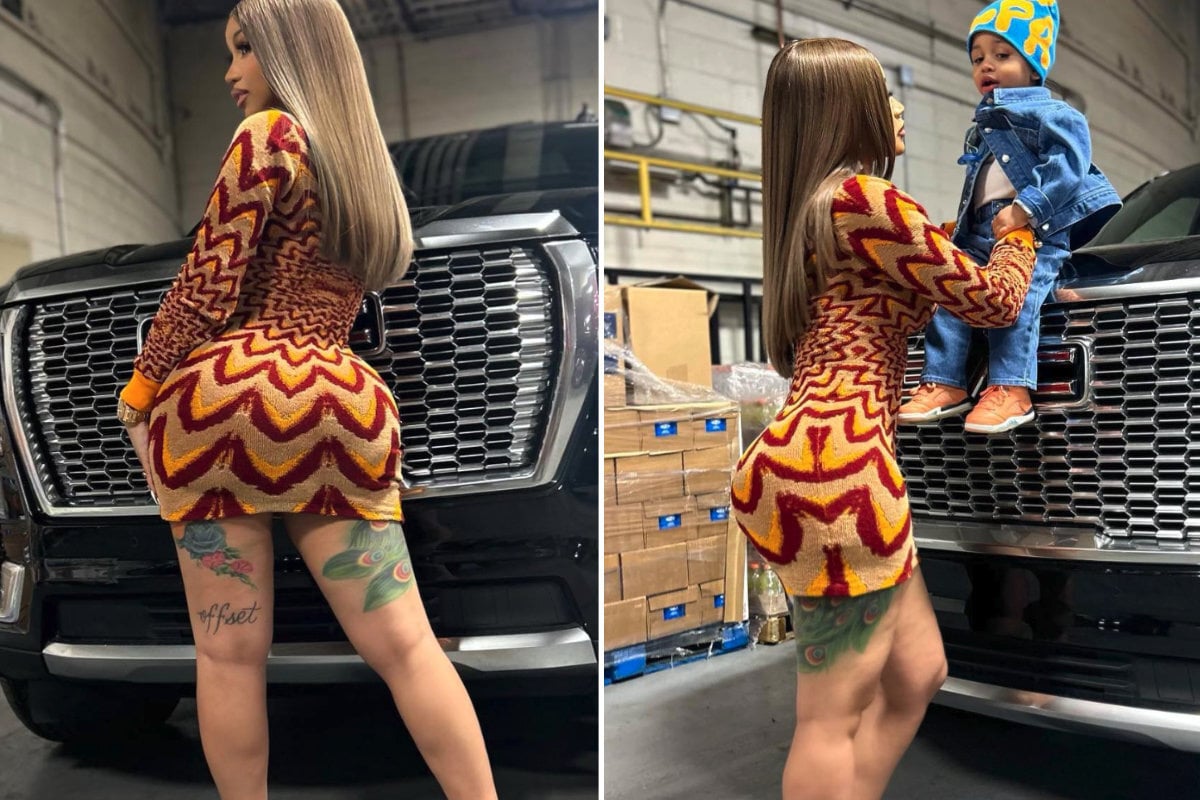 Cardi B shares awesome clips of her "lit" weekend with SZA and baby Wave