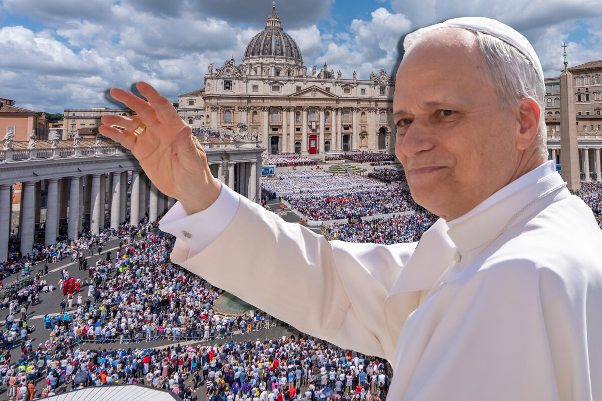 "Mit Furcht und Zittern": Papst Leo im Amt - Feier mit Gästen aus aller ...