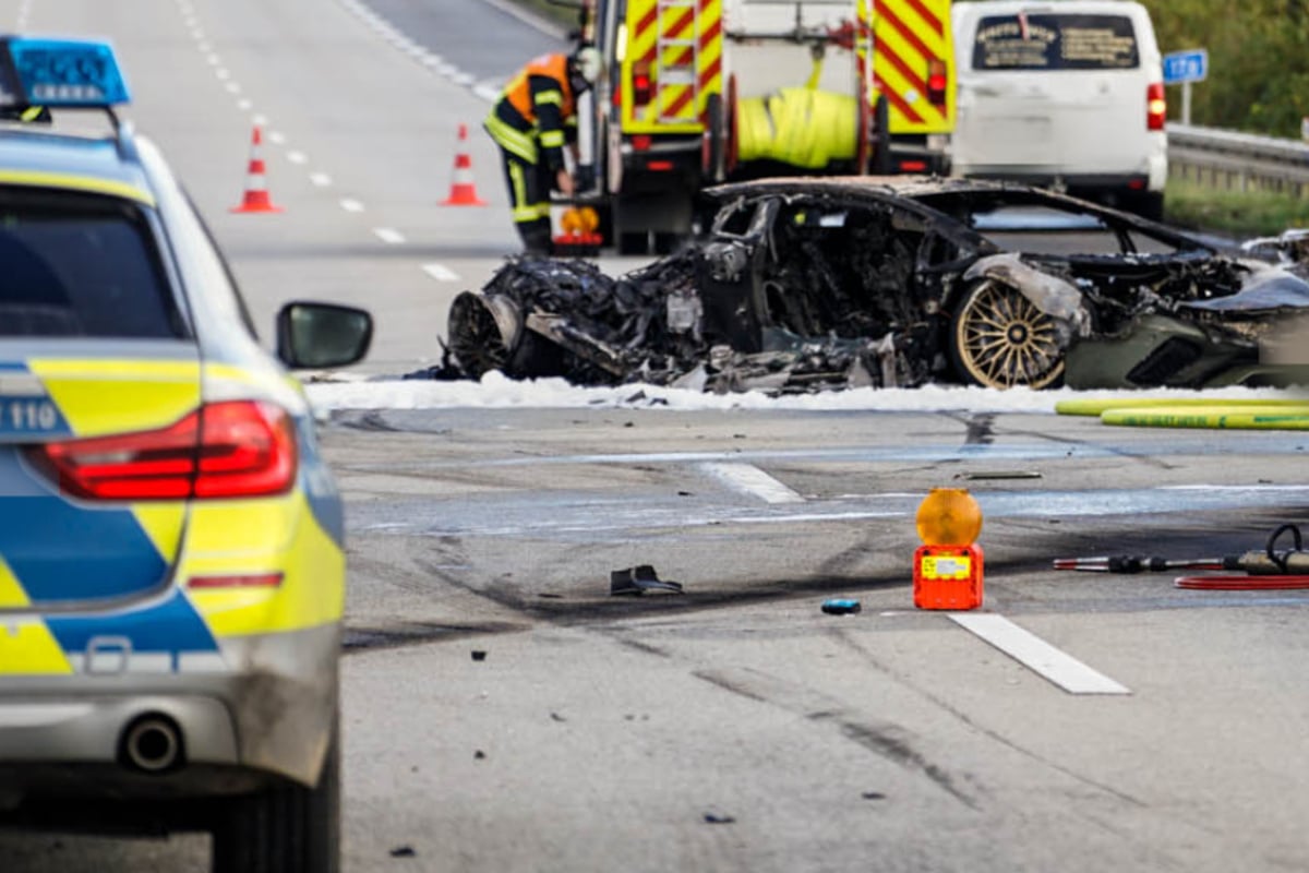 Unfall A66: Lamborghini liefert sich Rennen auf A66 - Musste deshalb ...