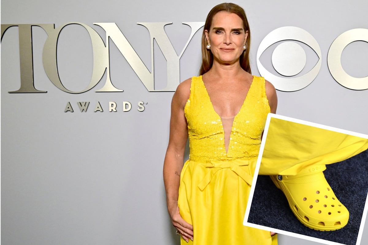 Brooke Shields is highlight of Tony Awards red carpet in bright yellow ...