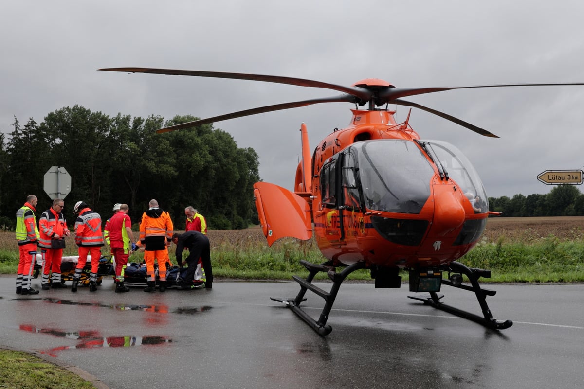 Hubschraubereinsatz nach Crash im Norden: Sieben Verletzte, darunter ...