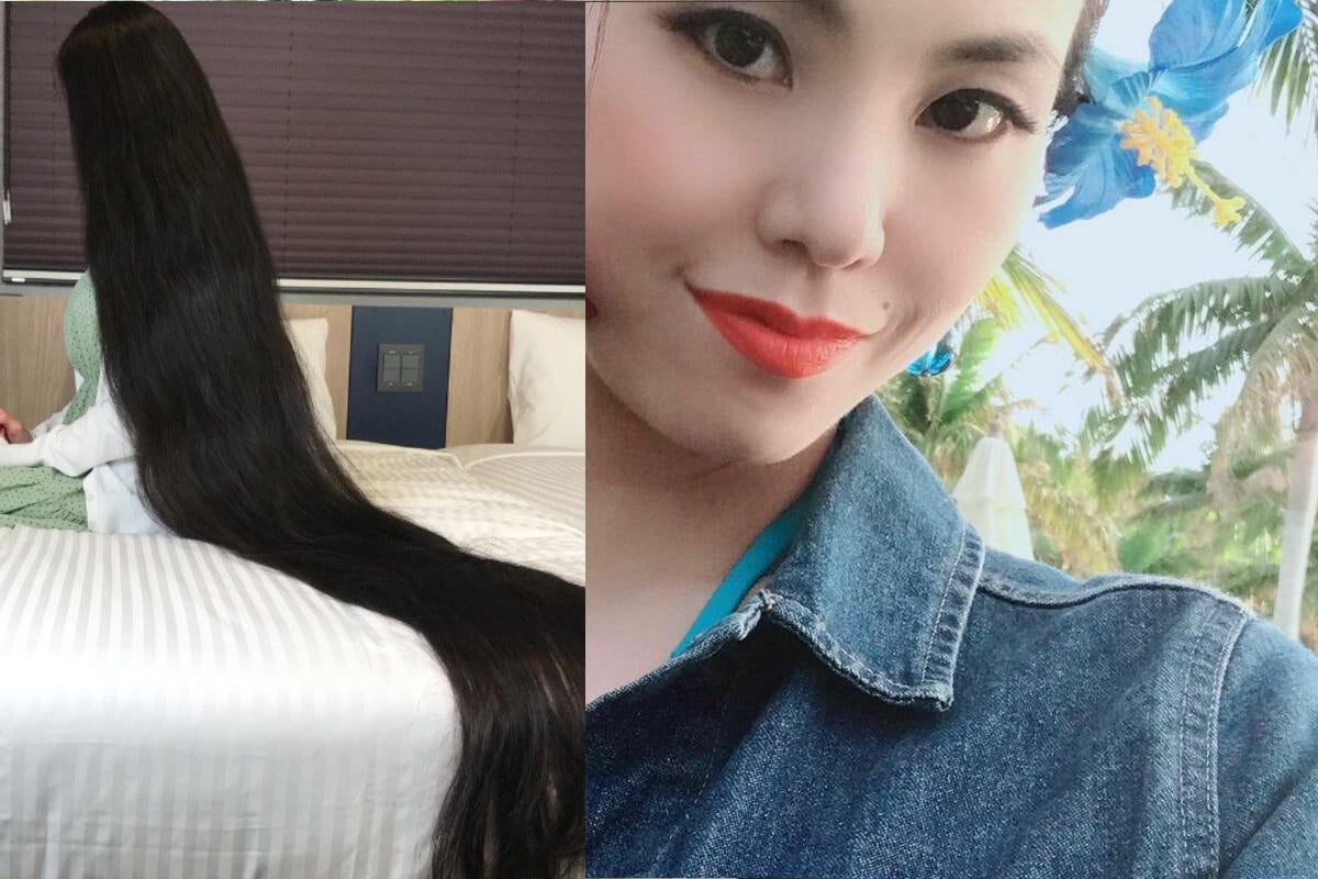 Real life Rapunzel goes 15 years without cutting her hair