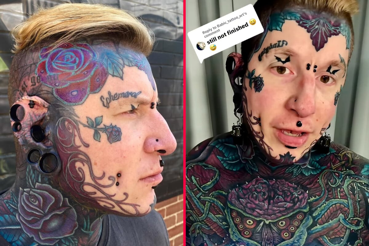 Tattoo addict Remy reveals true motivation for radical transformation