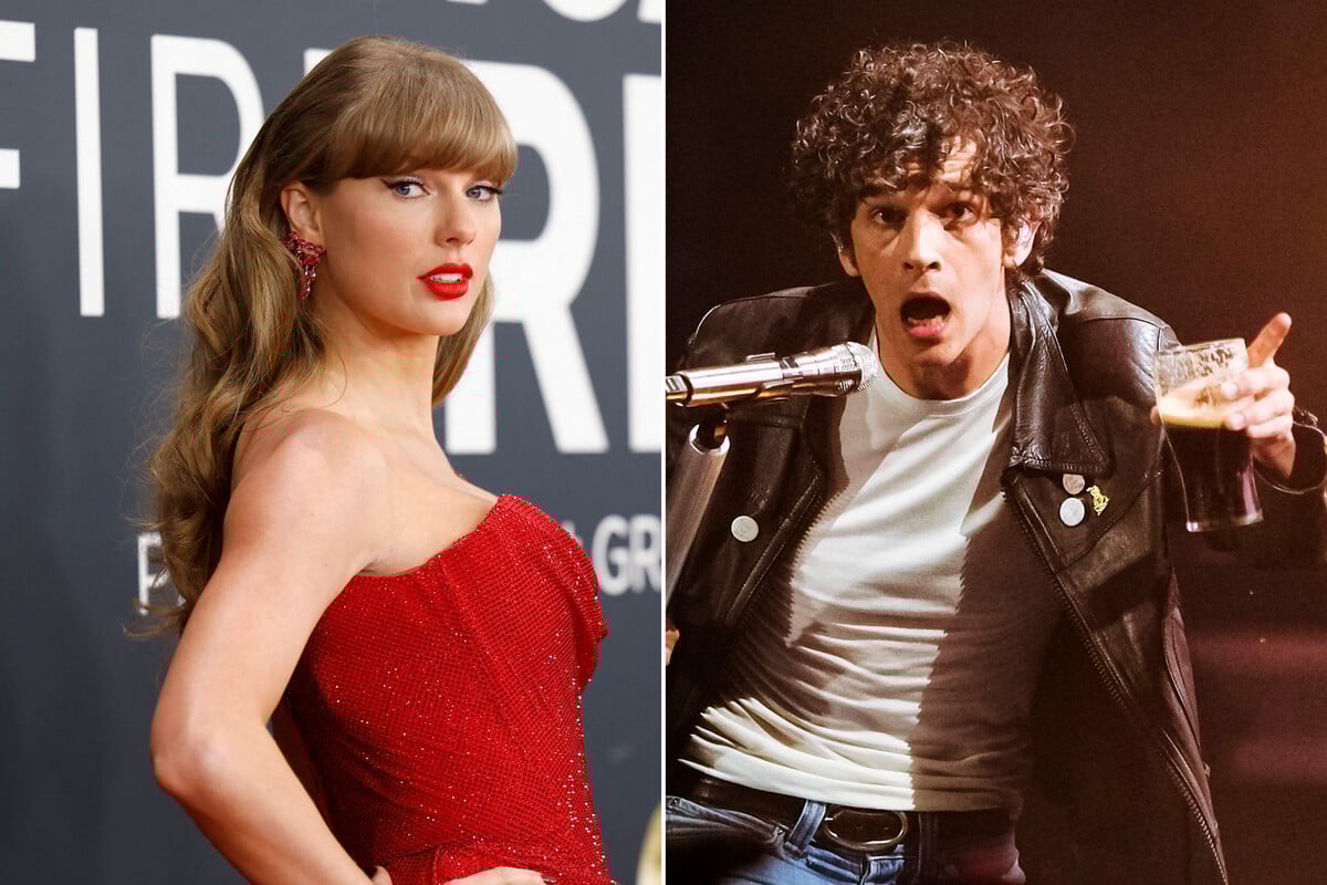 Matty Healy takes swipe at Taylor Swift during Glastonbury set