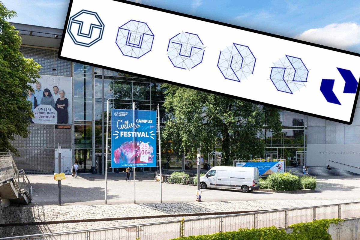 Streit um neues Logo der TU Dresden: Modern oder eine Enttäuschung?