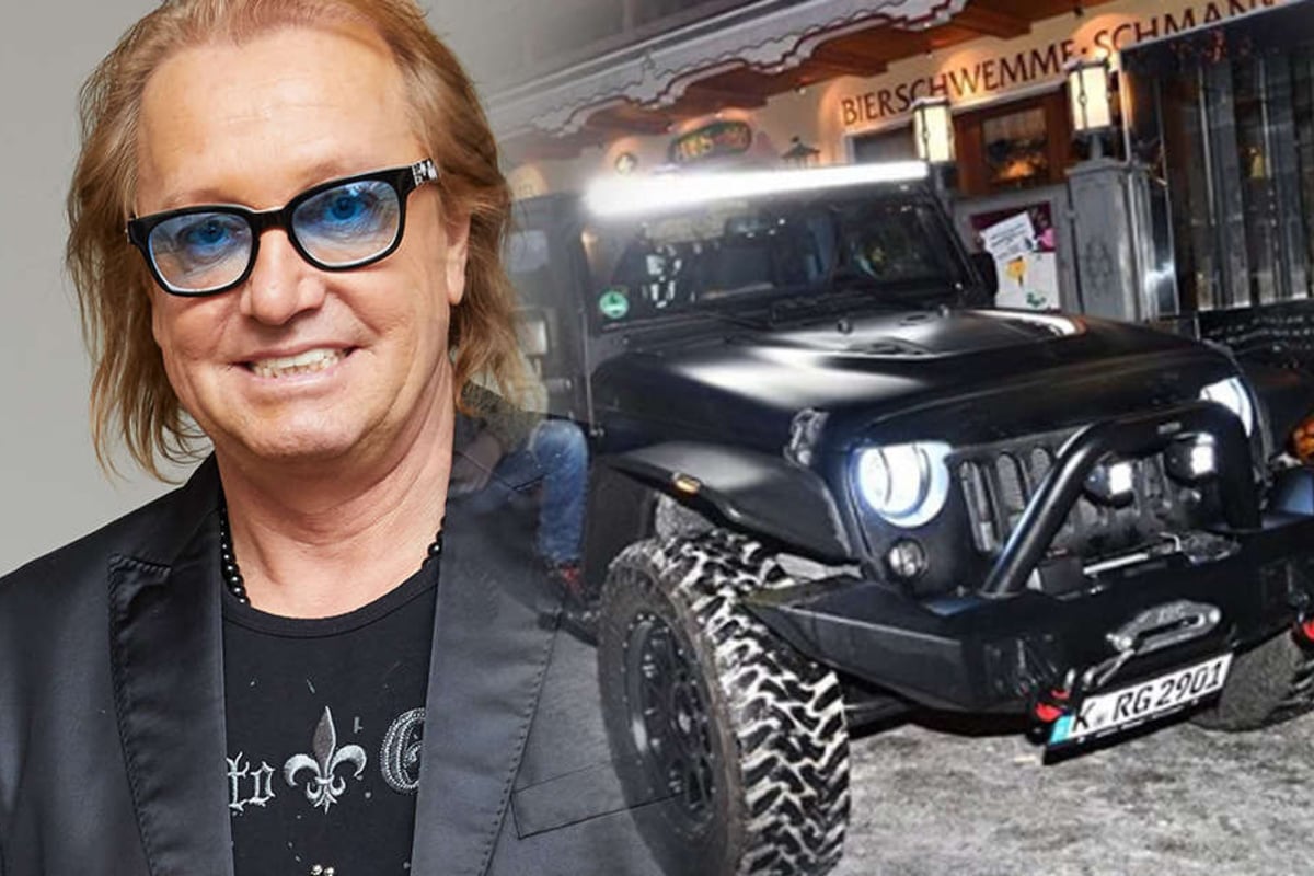 Das hätte Robert Geiss mit seinem neuen Jeep lieber nicht machen sollen