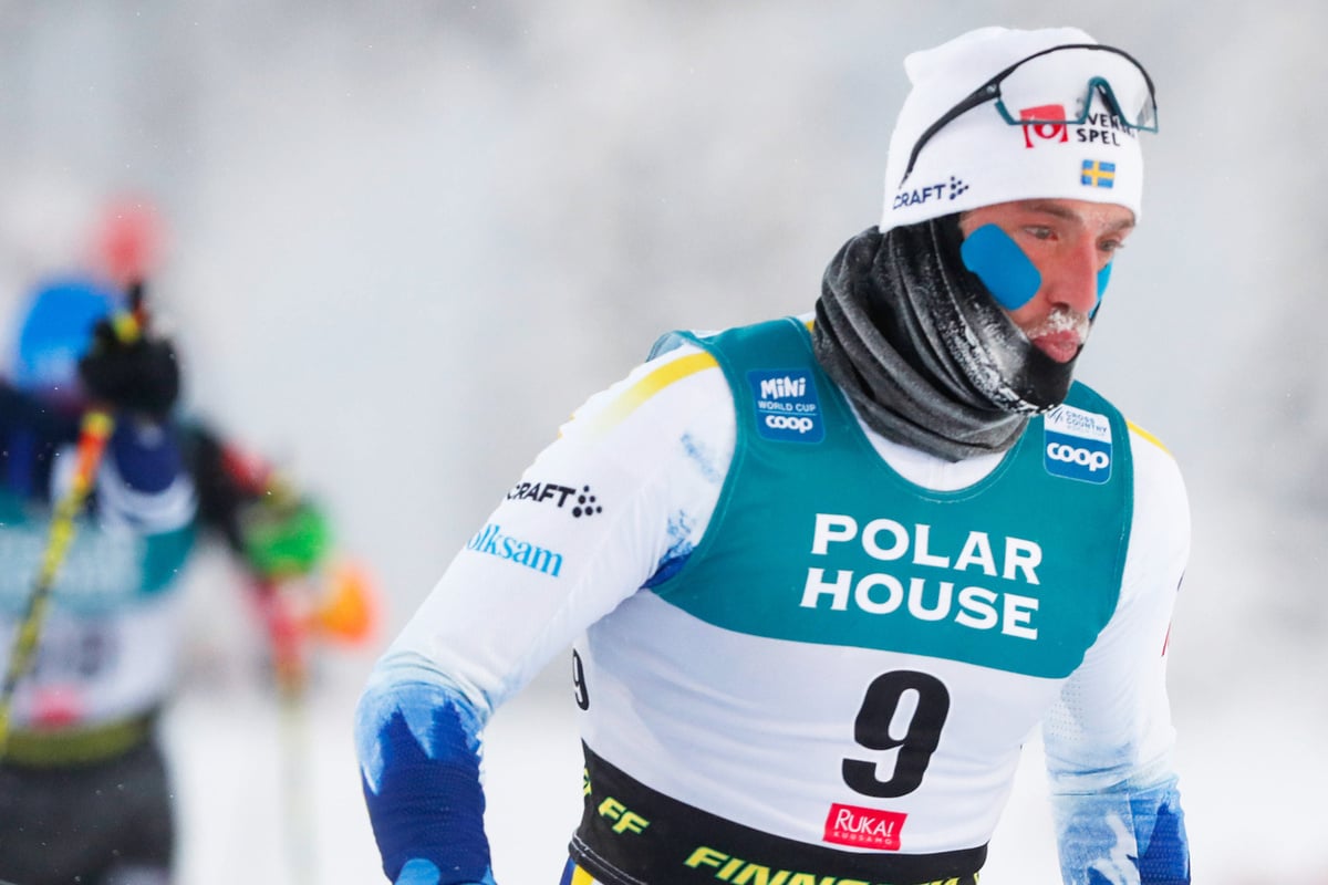 Skilanglauf: Calle Halfvarsson friert beim Weltcup-Rennen in Finnland der Penis ein