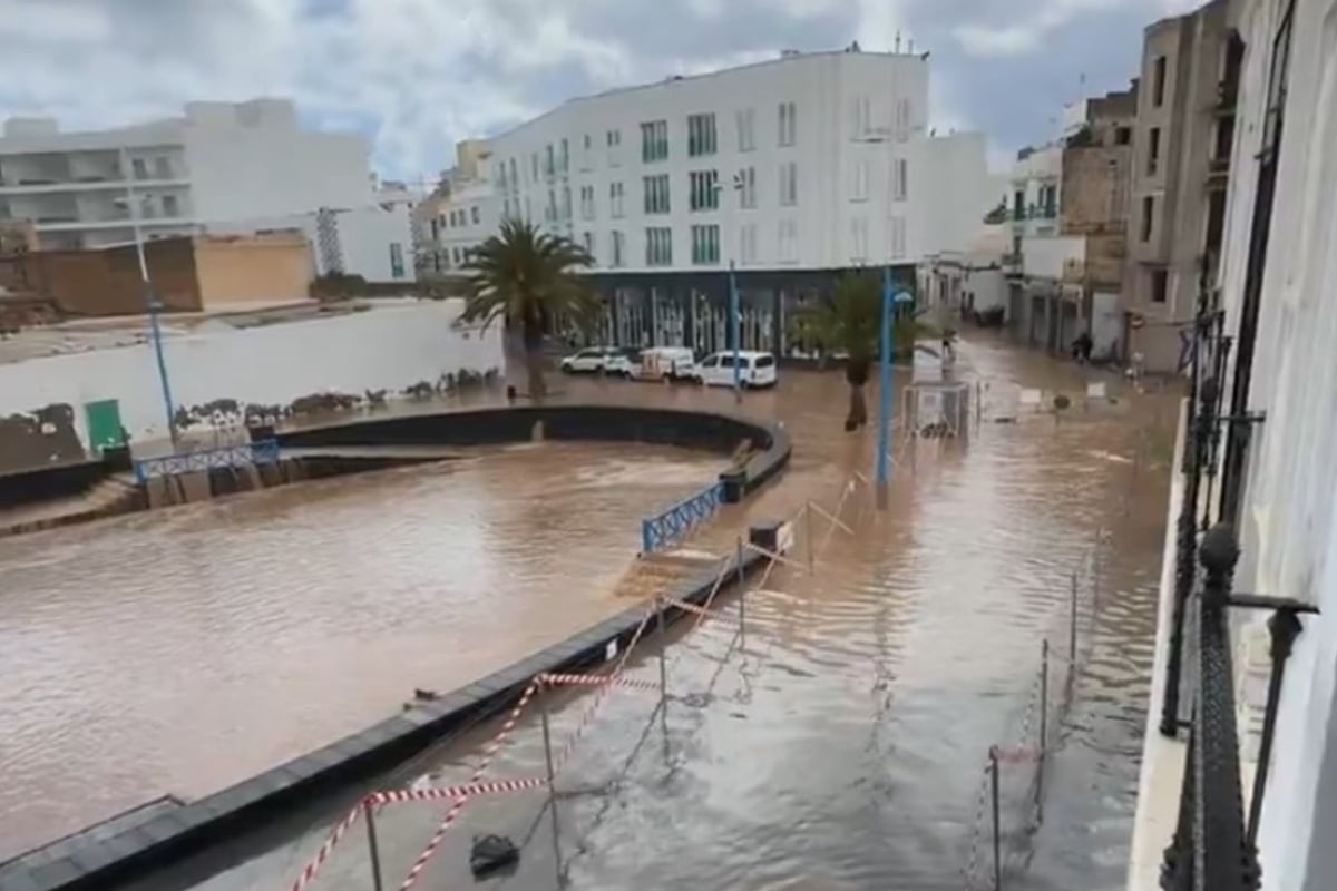 Notstand ausgerufen: Lanzarote säuft ab