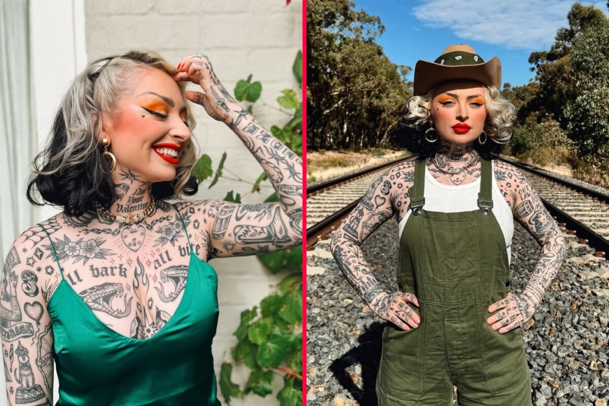 Tattoo addict spends more than $30,000 on radical bodysuit transformation