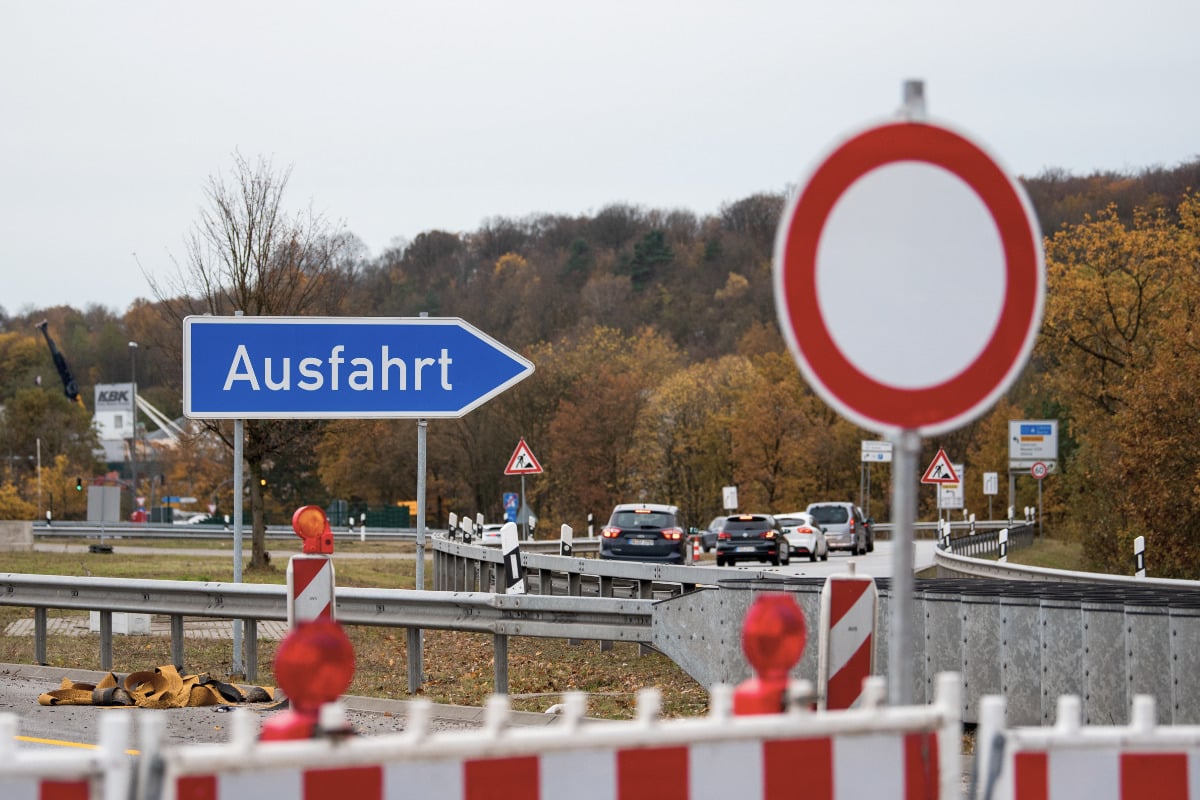 A7 und Elbtunnel werden übers Wochenende wieder voll gesperrt