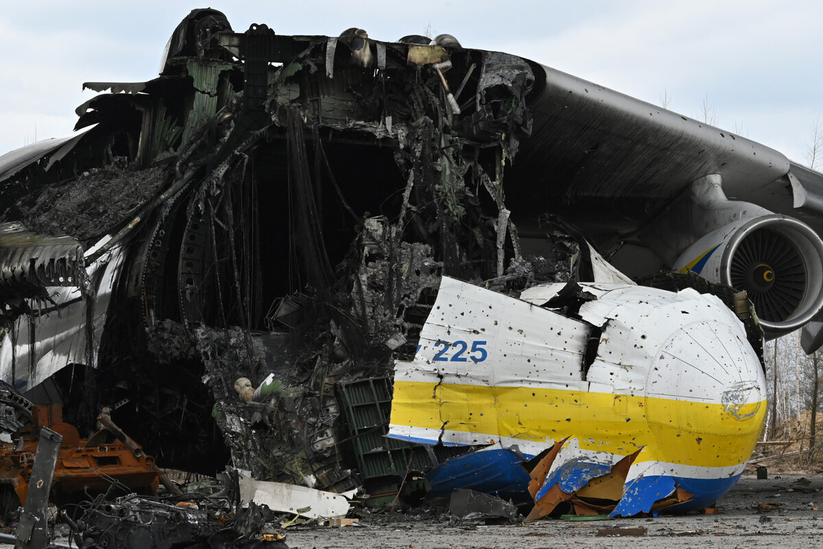 Legendärer Flugzeugbauer Oleg Antonov und die An-225 "Mrija"