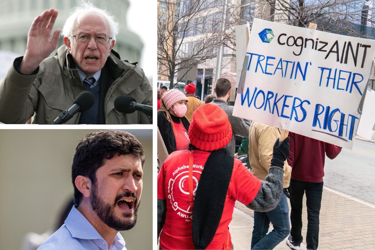 Bernie Sanders and Greg Casar slam Google's anti-union moves against ...