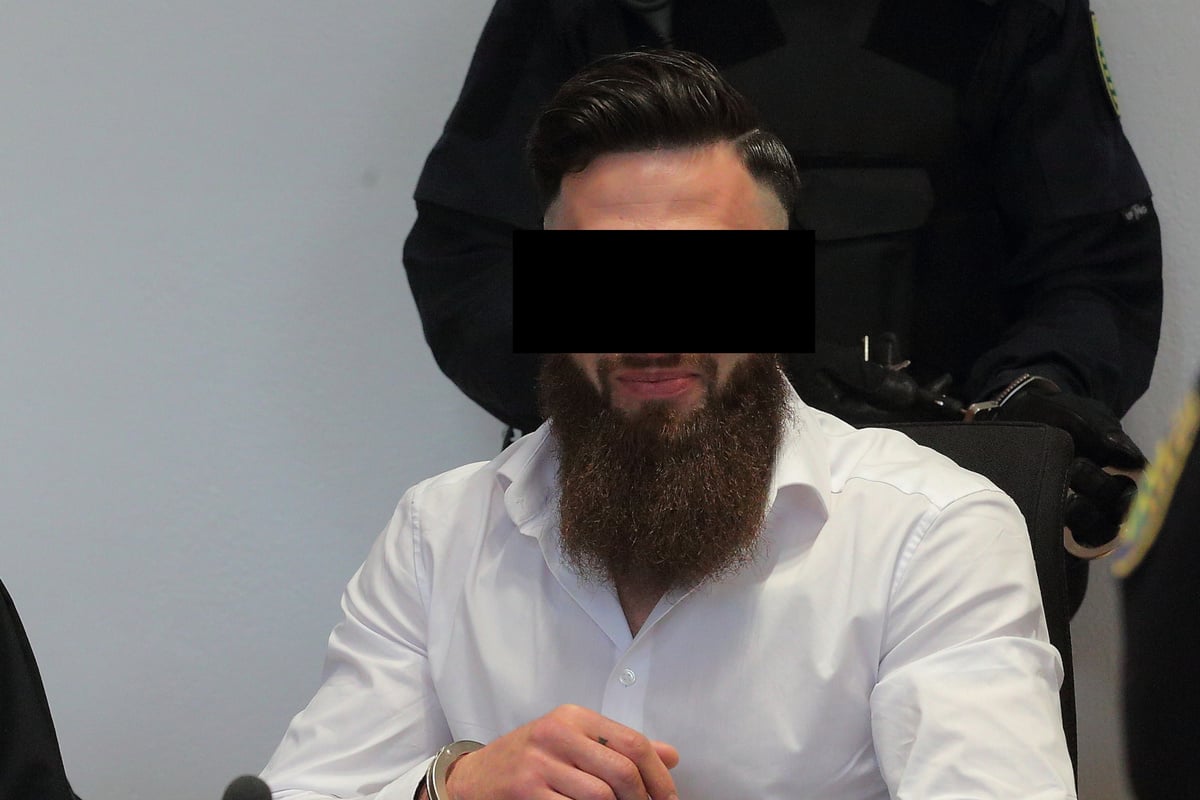 Magomed S. in Dresdner Landgericht: Gefahr auch hinter Gittern