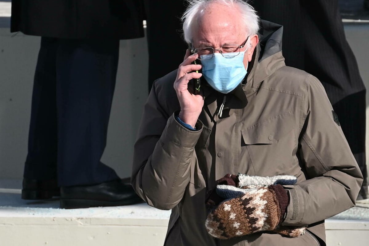 Bernie's mitten memes help raise millions for charity