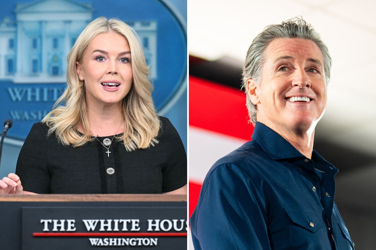 Gavin Newsom compares Karoline Leavitt to Hunger Games character amid "piggy" excuses