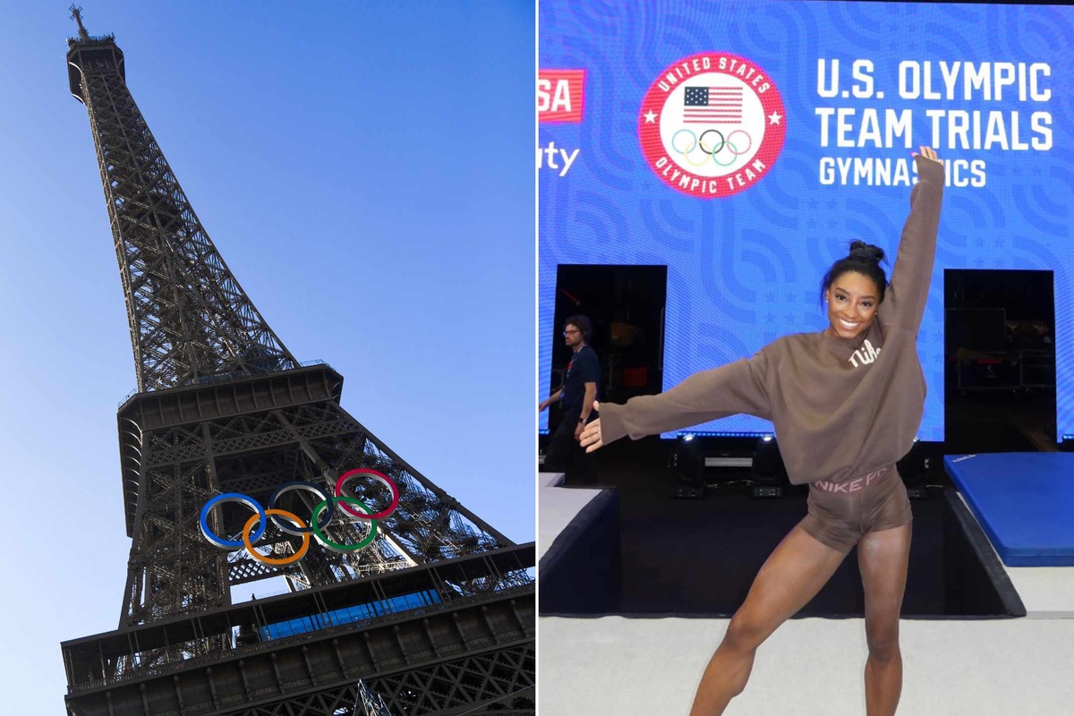 Simone Biles struts her stuff at Olympic trials to earn comeback spot ...