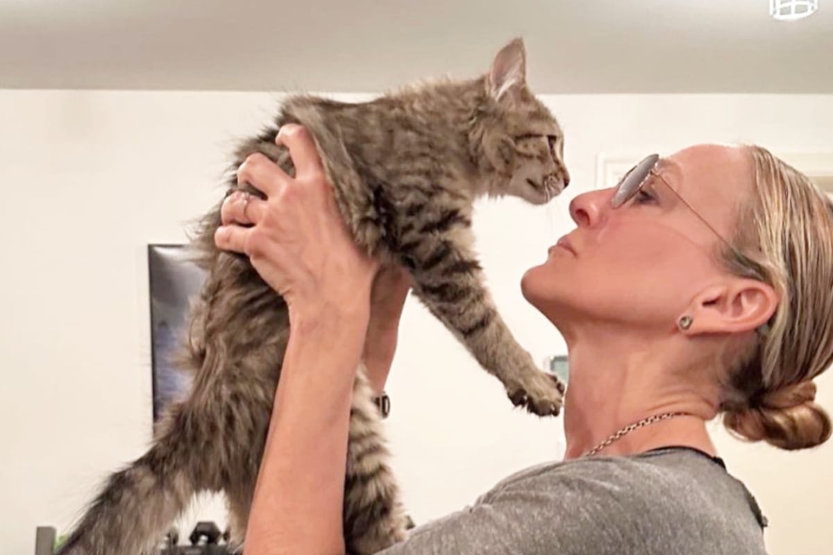 Sex and the City star reveals she adopted the cat from the show!