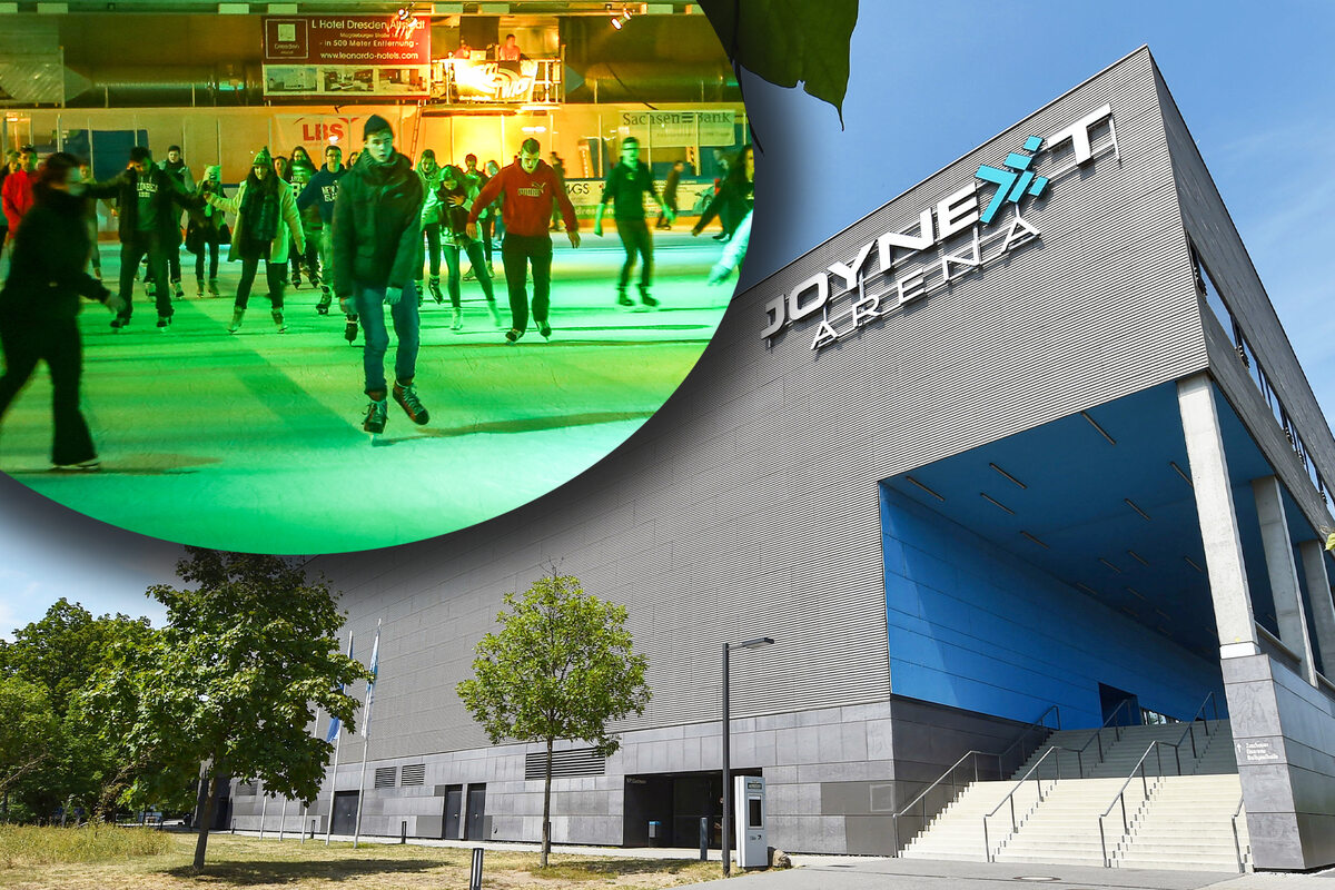 Dresden: Joynext-Arena öffnet wieder zum Eislaufen und zur Eis-Disco