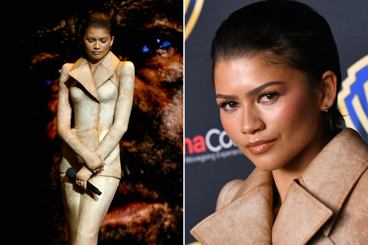 Zendaya kicks off Dune: Part Three press with bold method dressing look ...