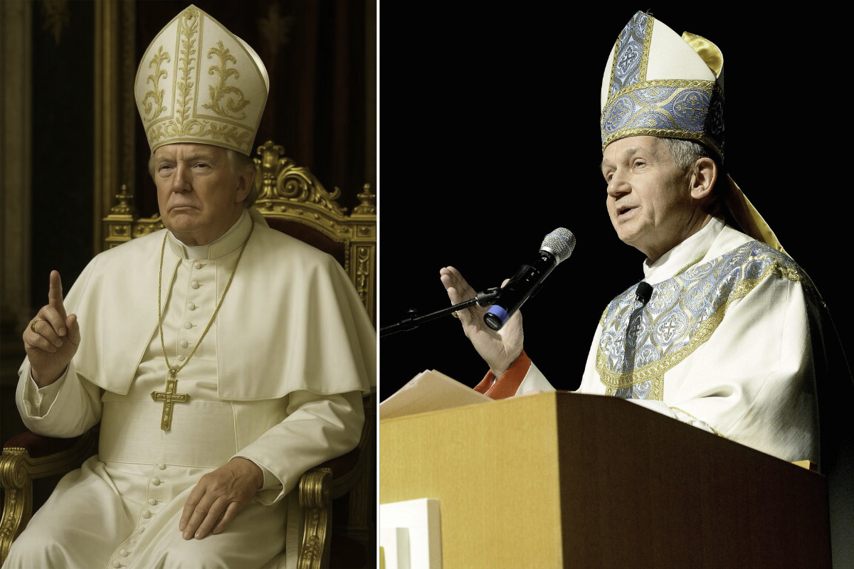 Illinois bishop demands Trump apologize for AI picture of himself as pope
