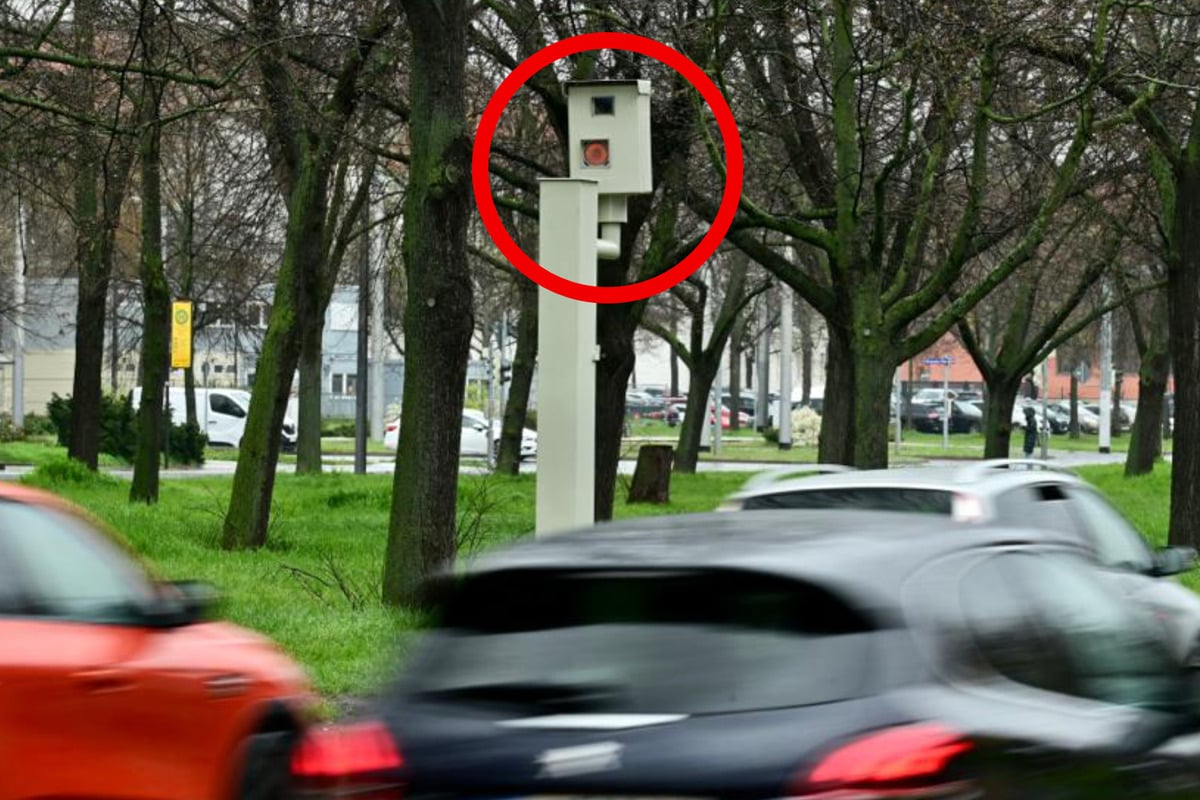 Neuer Blitzer in Dresden: Jetzt wird's nicht nur für Rotlicht-Sünder teuer!