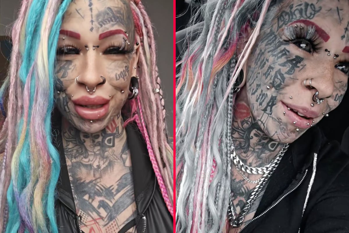 Ink fanatic tattoos eyeballs and covers body in radical modifications