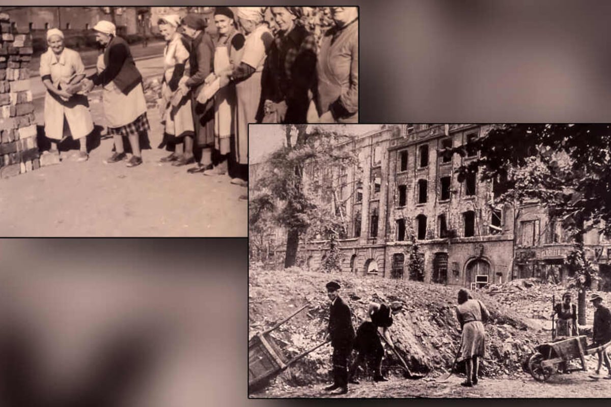 Diese Bilder zeigen Chemnitz nach den verheerenden Bombenangriffen vor ...