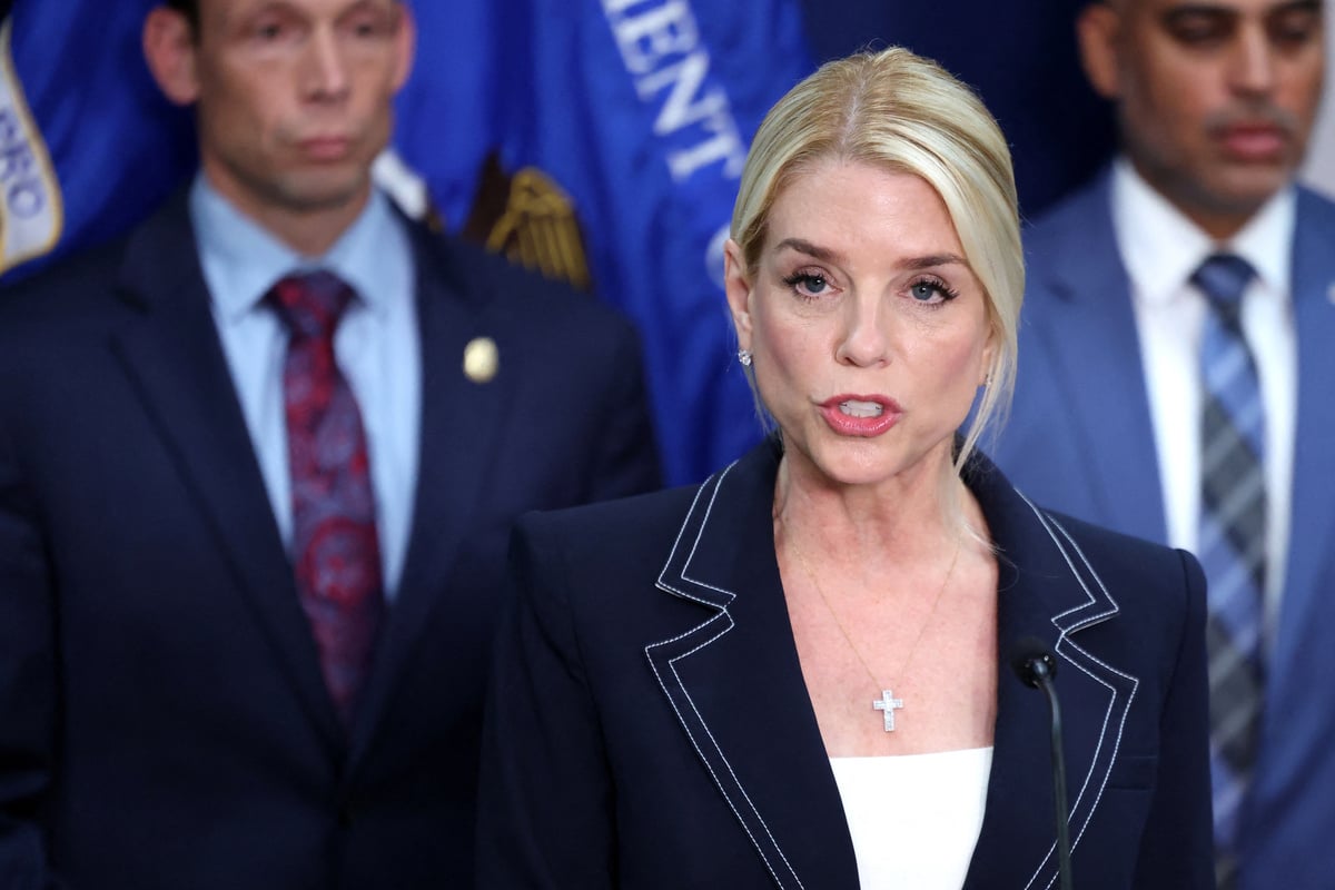 Bondi fires DOJ employee for flipping the bird to the National Guard in DC