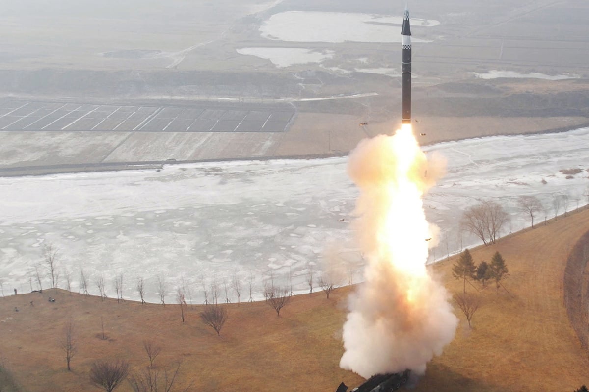 North Korea tests new hypersonic missile as Kim Jong-un sends message ...