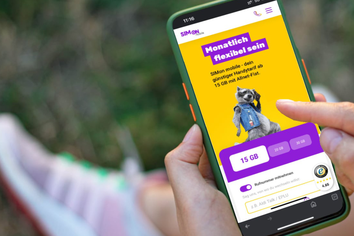 SIMon mobile überrascht aktuell mit krasser Datenvolumen-Aktion