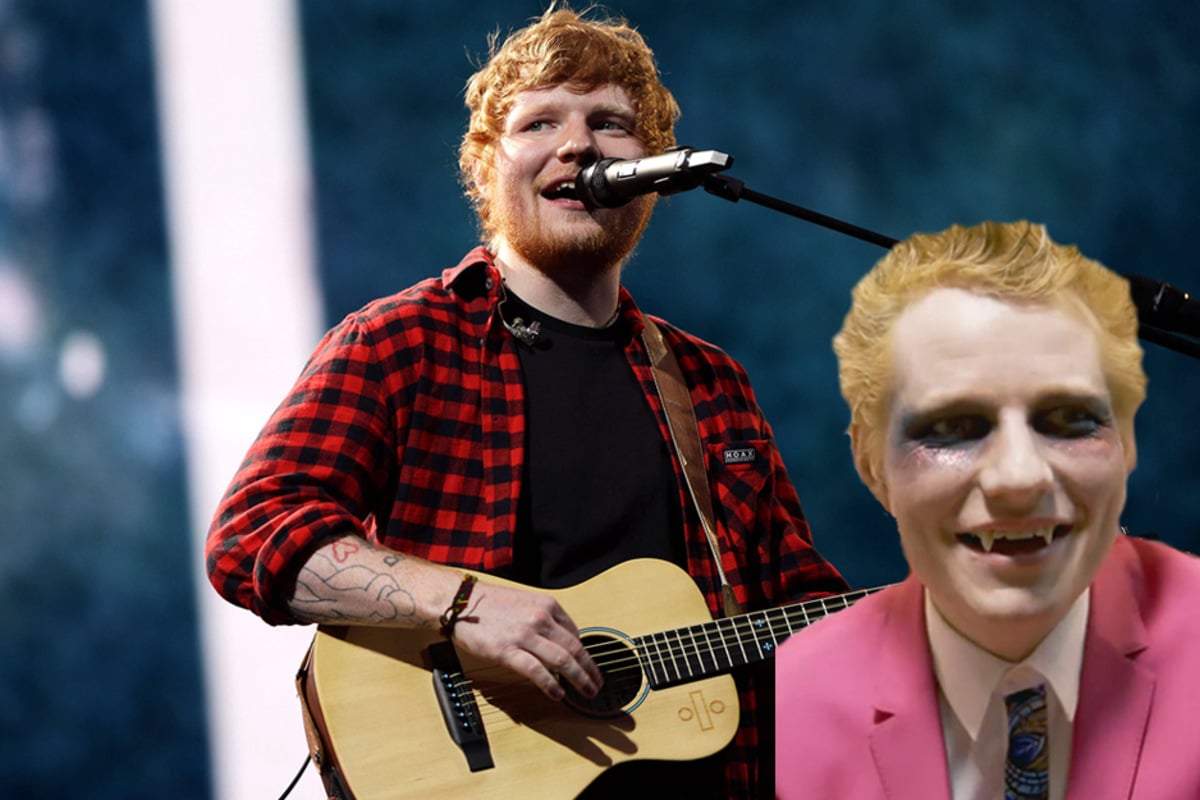 Ed Sheeran gives off major vampire vibes and a style shift in new Bad ...