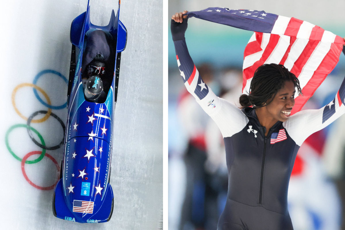 US history-makers and shakers bring home glory from the Winter Olympics
