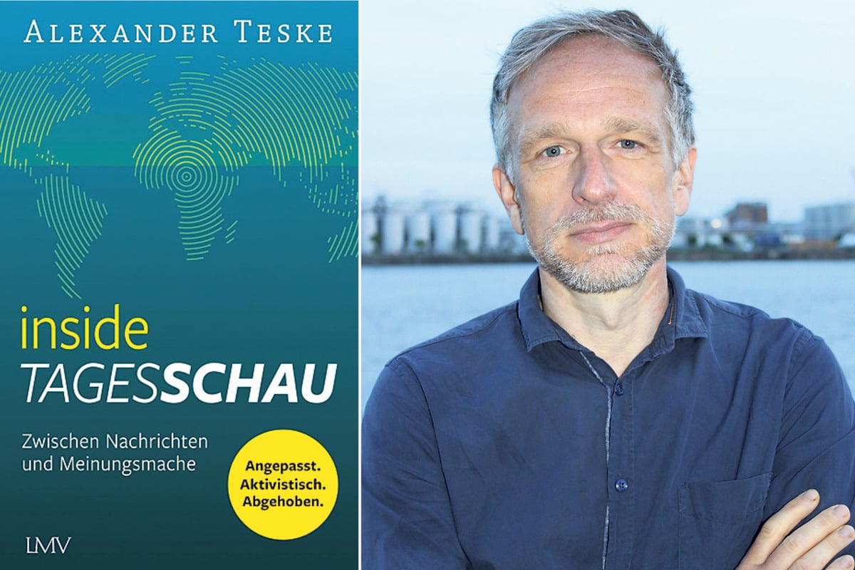 Alexander Teske kritisiert die Tagesschau in neuem Enthüllungsbuch