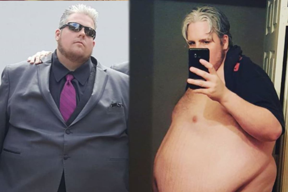 Was für eine Verwandlung! 235-Kilo-Mann ist heute schlank