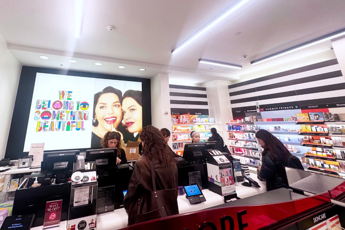 These huge sales are the reason for the long check out lines at Sephora