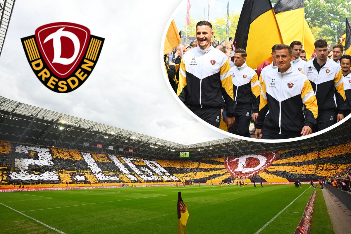 Dynamo-Dresden-Fans feiern den Aufstieg mit außergewöhnlichem Marsch ...