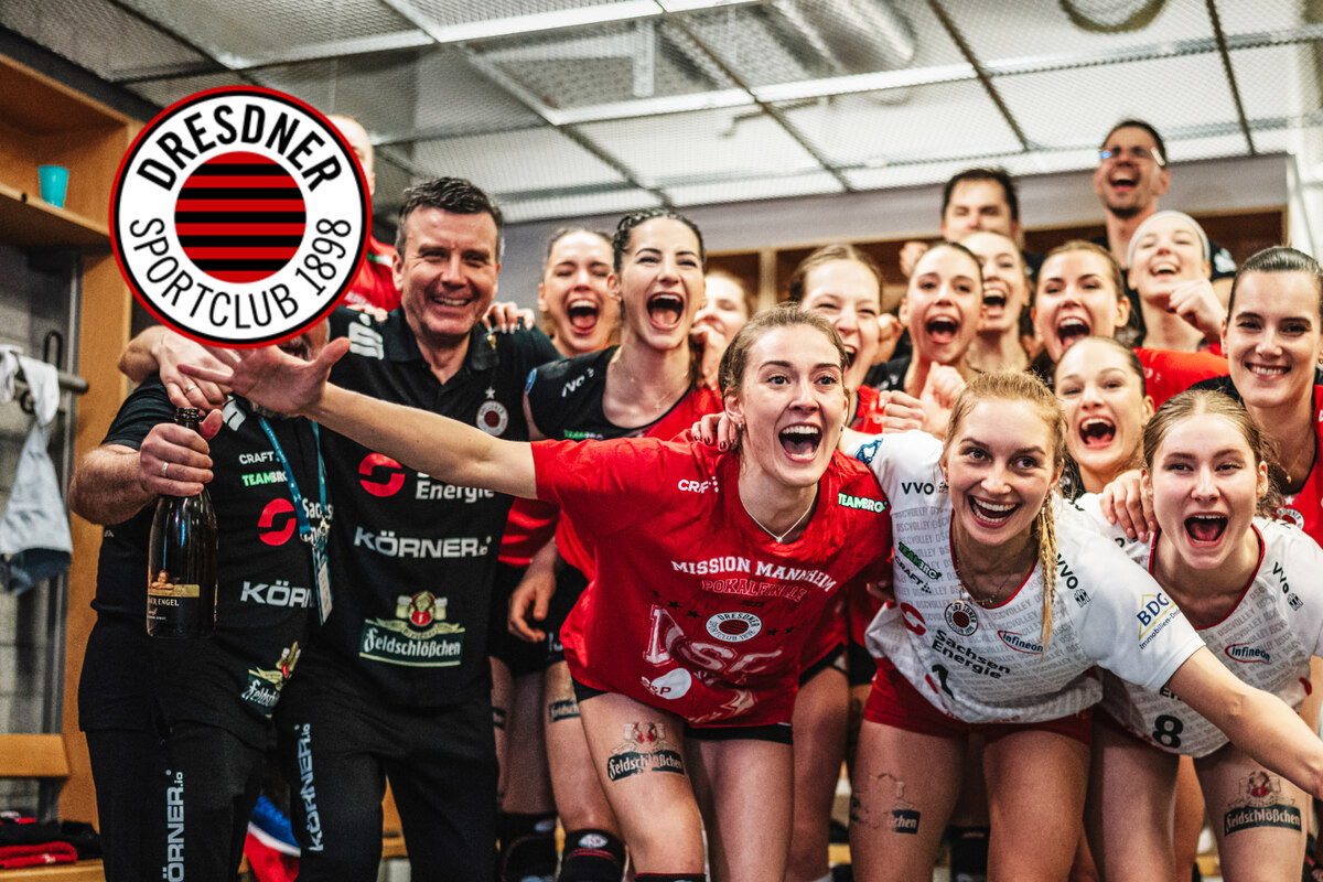 DSC nach dem Gewinn des DVV-Pokals noch nicht satt! Greift das Team ...