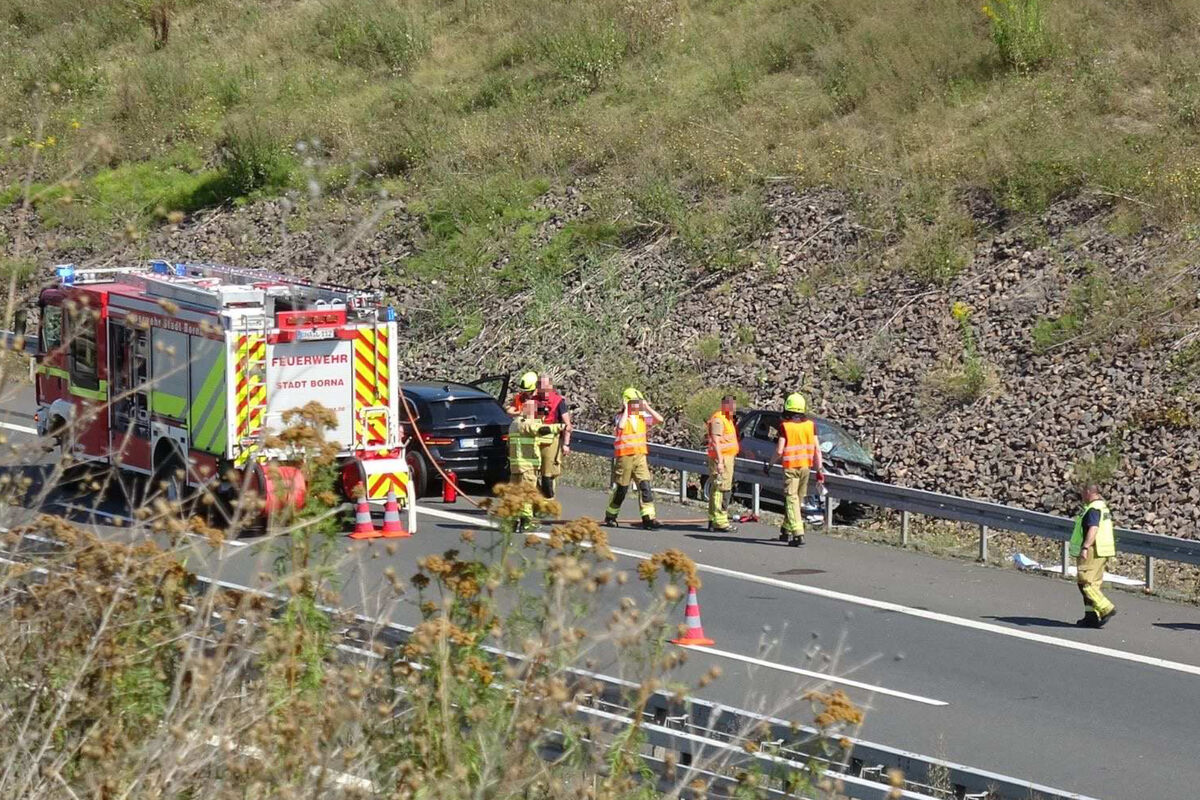 Unfall A72: 22-Jährige landet in Leitplanke