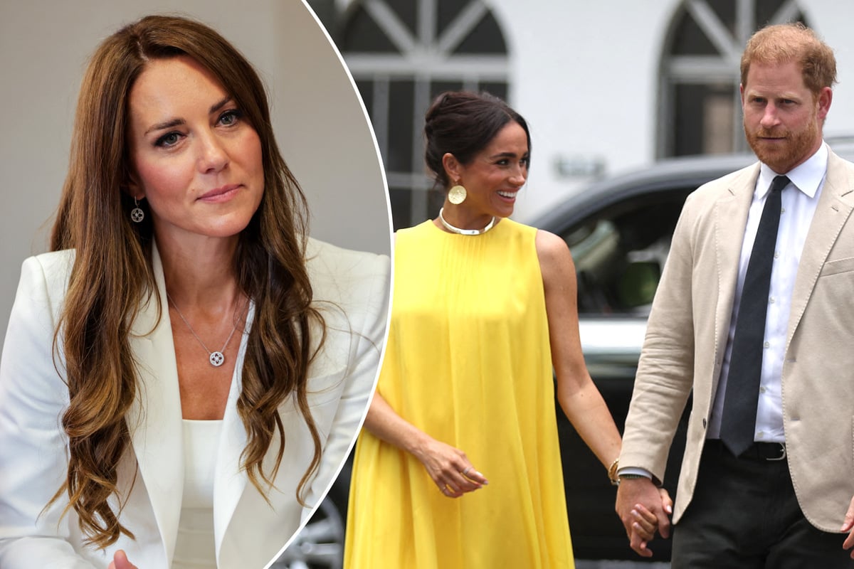Meghan Markle and Prince Harry seemingly take dig at Kate Middleton ...