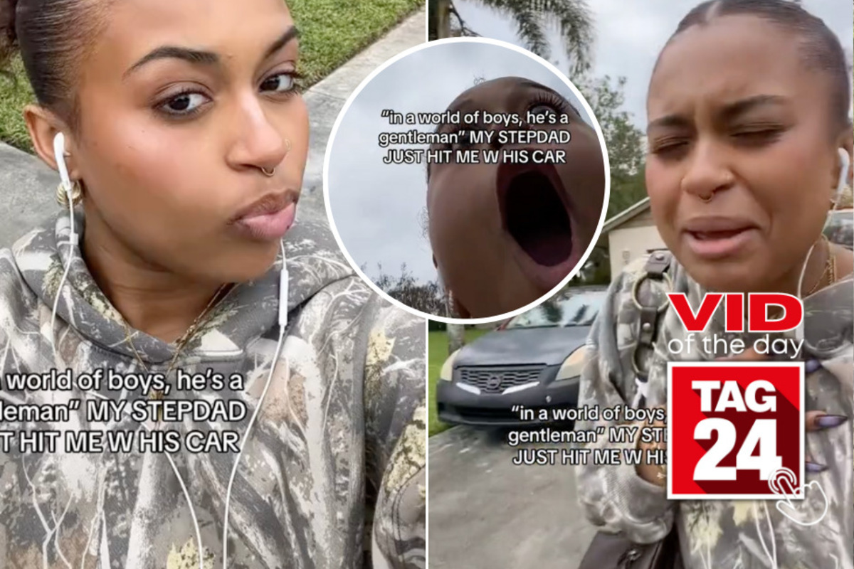 Viral Video of the Day for January 10, 2024: TikToker hit by car while ...