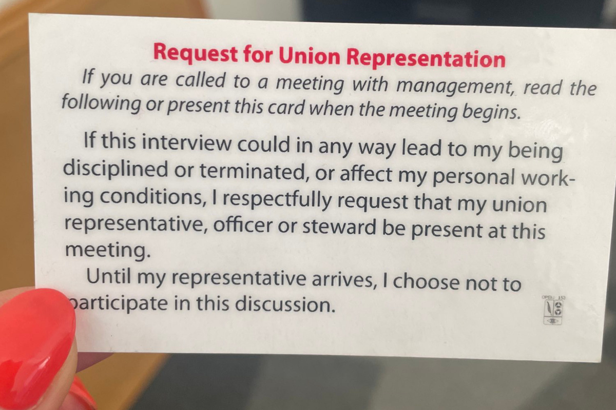 Weingarten rights: How to invoke your right to union representation