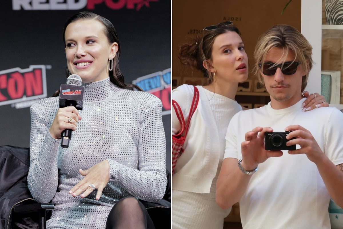 Millie Bobby Brown had husband Jake Bongiovi with her "every day" on ...