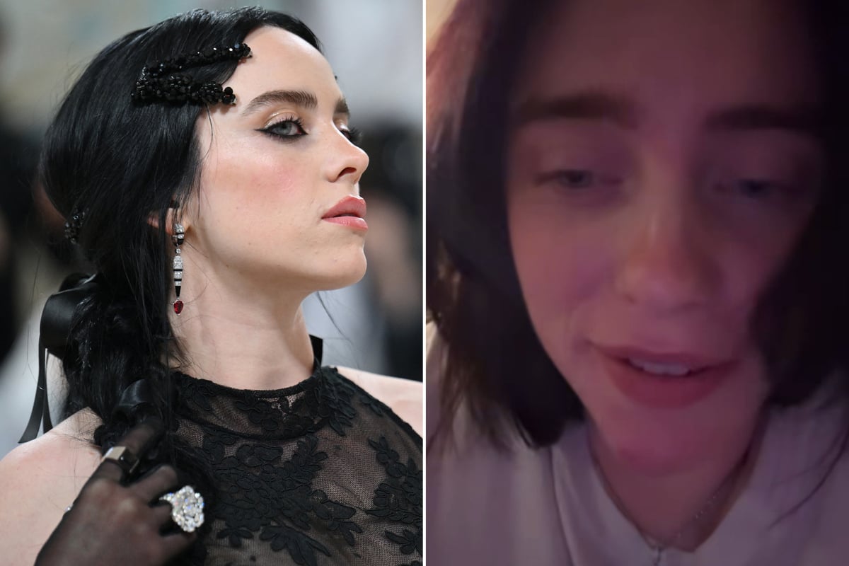 Billie Eilish denounces backlash to her Met Gala outfit: "That's AI!"