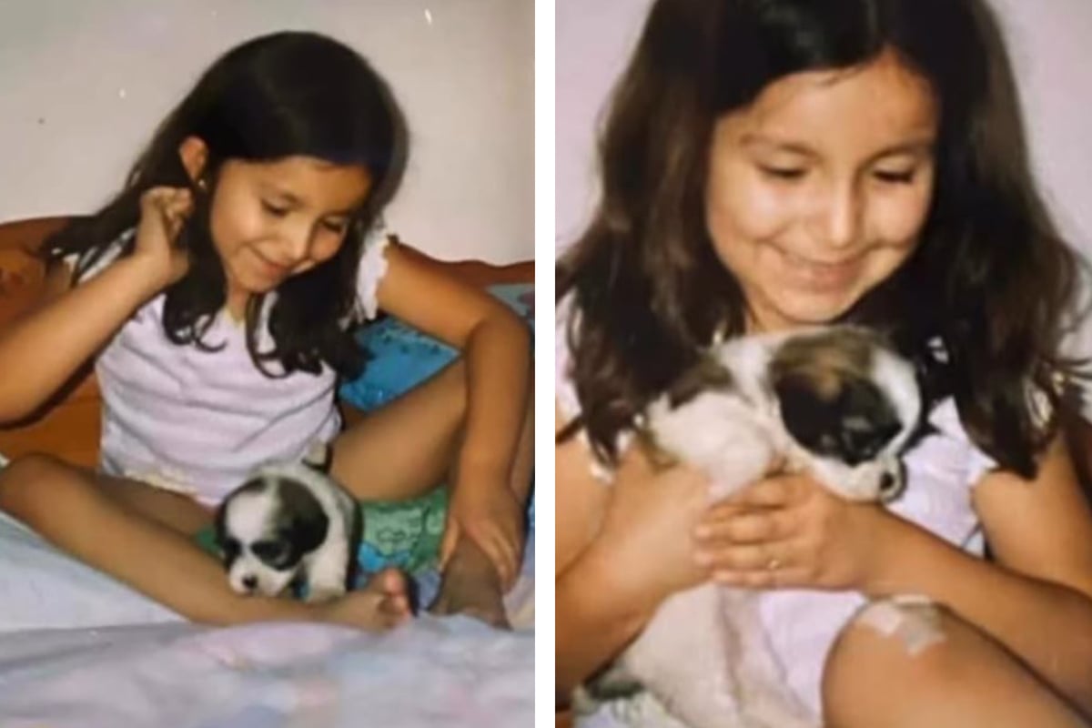 Mädchen bekommt Welpen: So bewegend endet ihre gemeinsame Zeit, als sie eine Frau ist