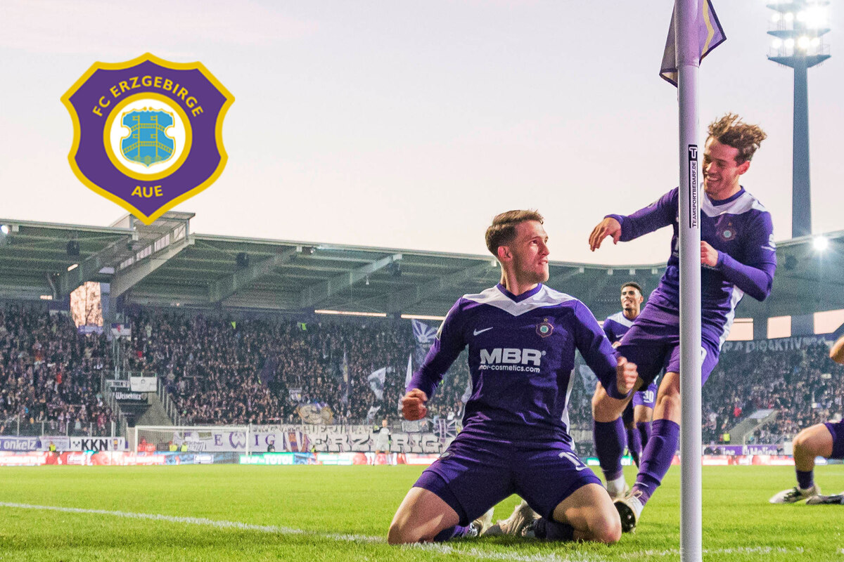 Erstes Tor! Erzgebirge Aues Pascal Fallmann zieht seine Kraft aus dem ...