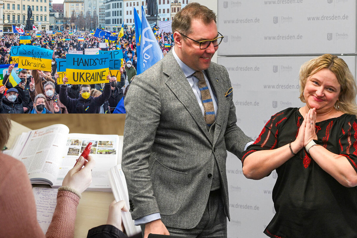 Dresden: Nach einem Jahr Krieg in ihrer Heimat - So geht es den Ukrainern in der sächsischen ...