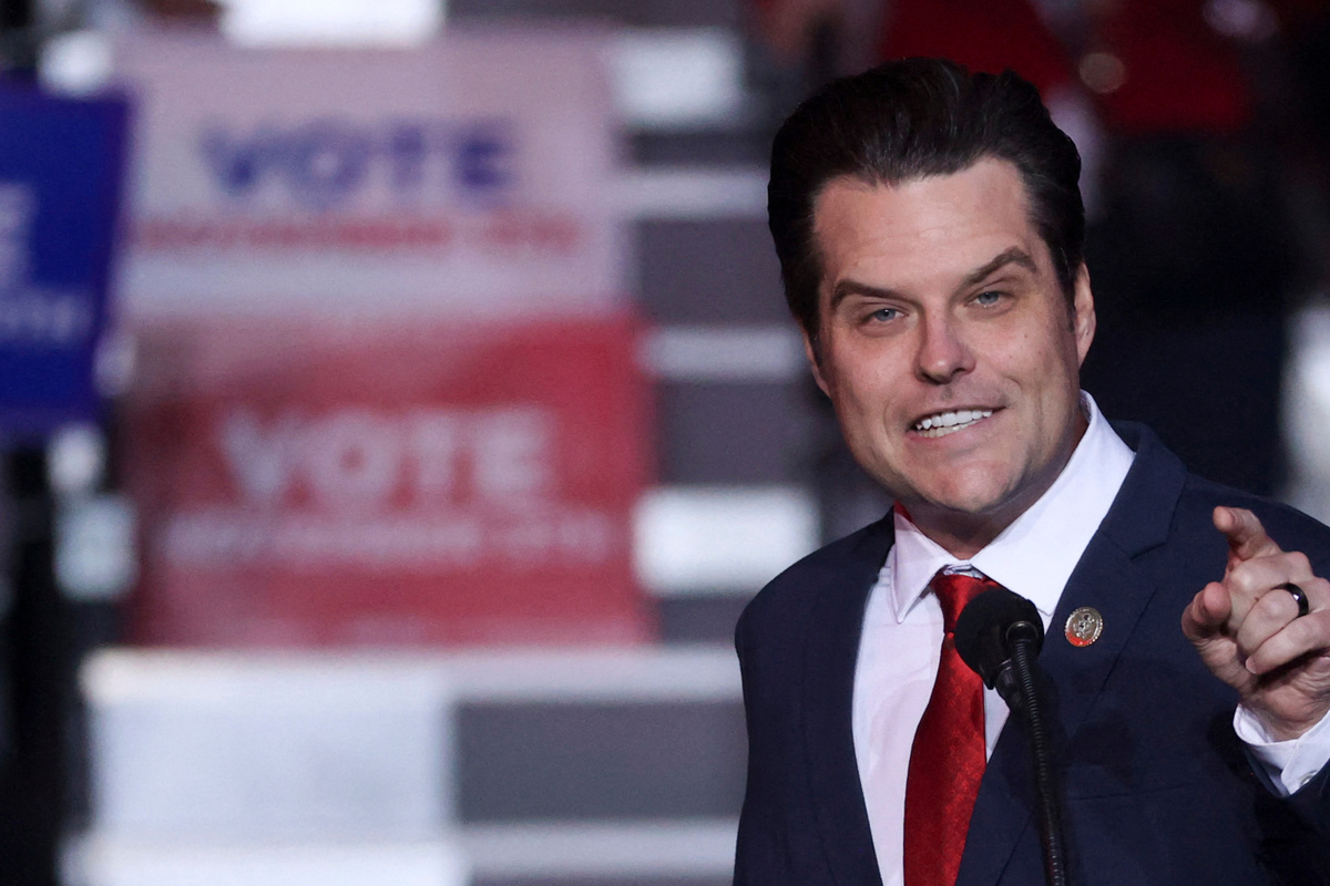 Trump names right-wing MAGA ally Matt Gaetz as US attorney general