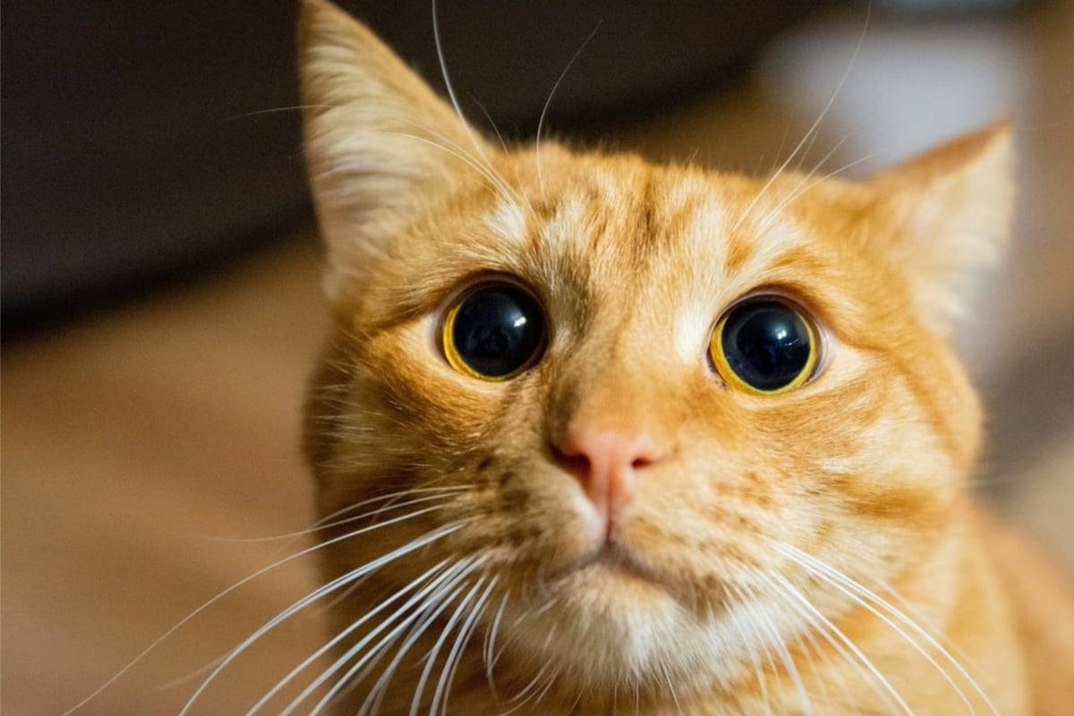 Cat pupils: What does it mean if my cat has large dilated pupils?